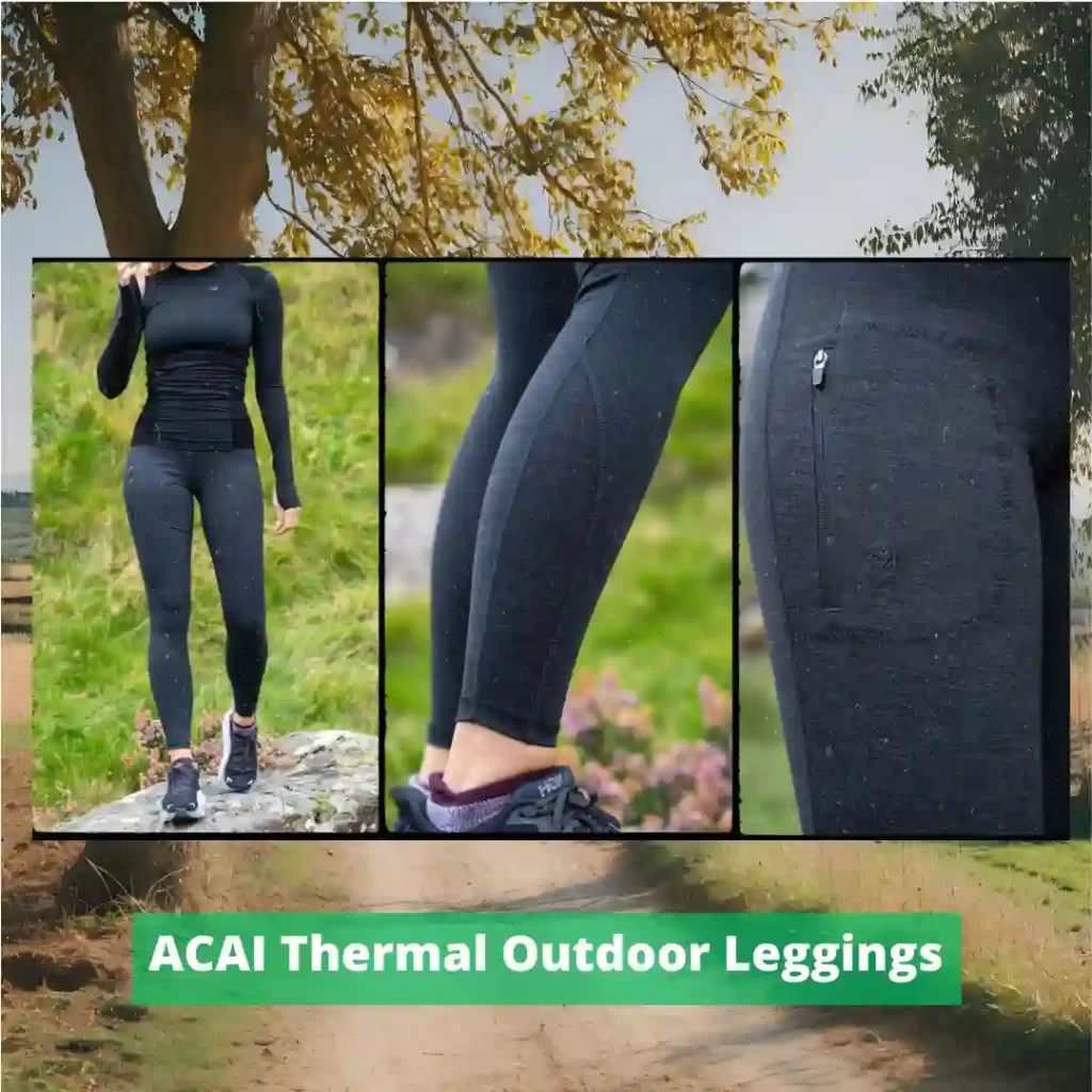 ACAI Thermal Outdoor Leggings: Stay Warm and Comfortable Outdoors ...